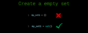 Sets in python with simple examples – allinpython.com